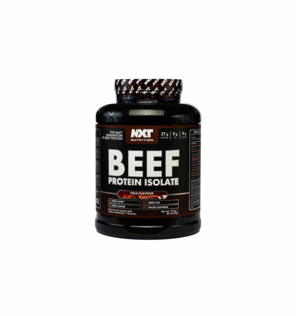 Nxt Nutrition Beef Protein Isolate Cola 60 Servings Sport Inn Uae